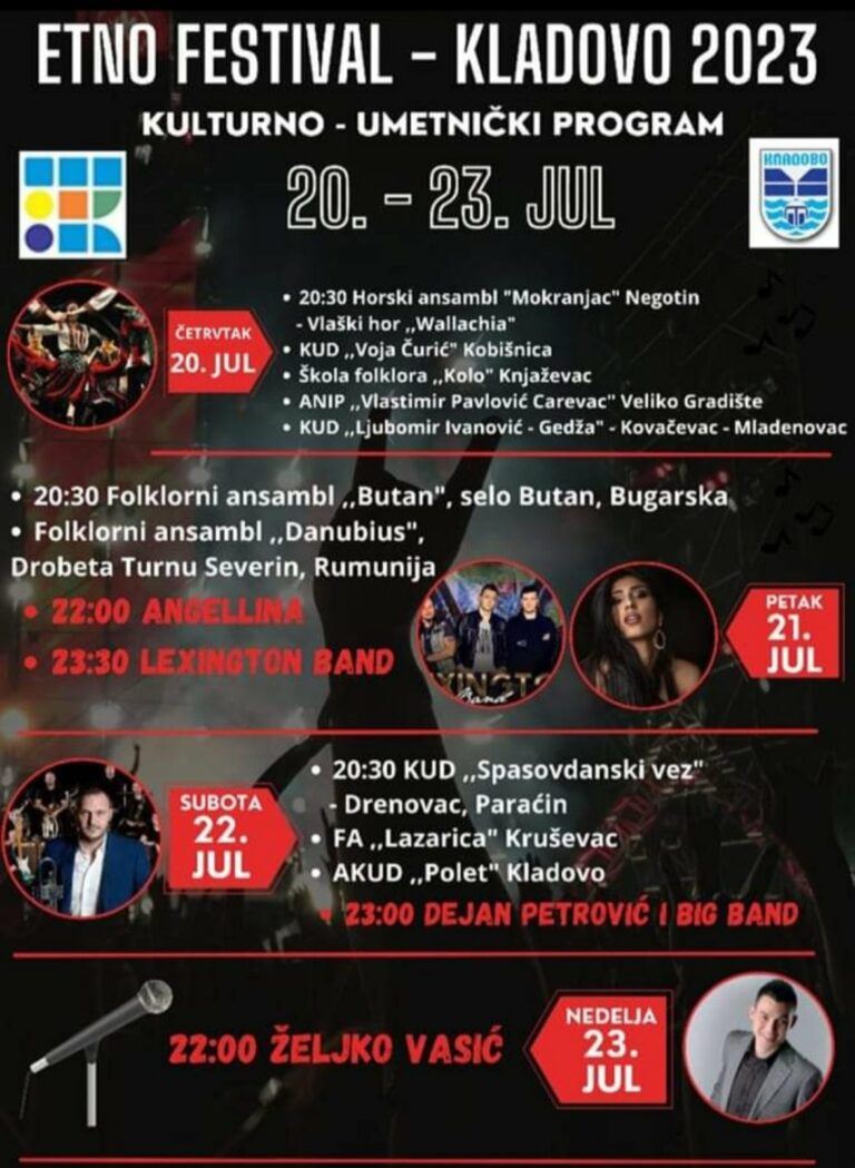 Etno festival - Kladovo 2023