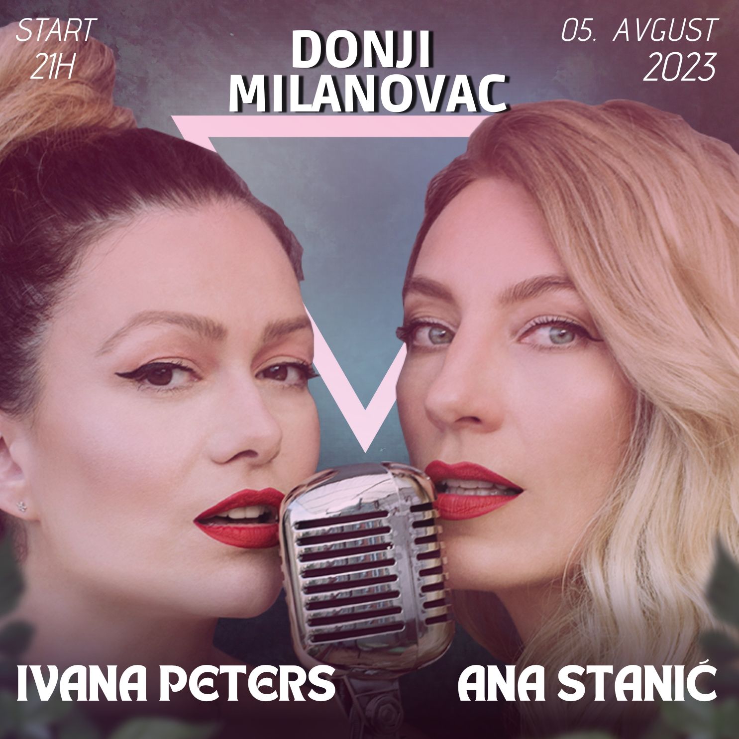 Ivana Peters i Ana Stanić u Donjem Milanovcu
