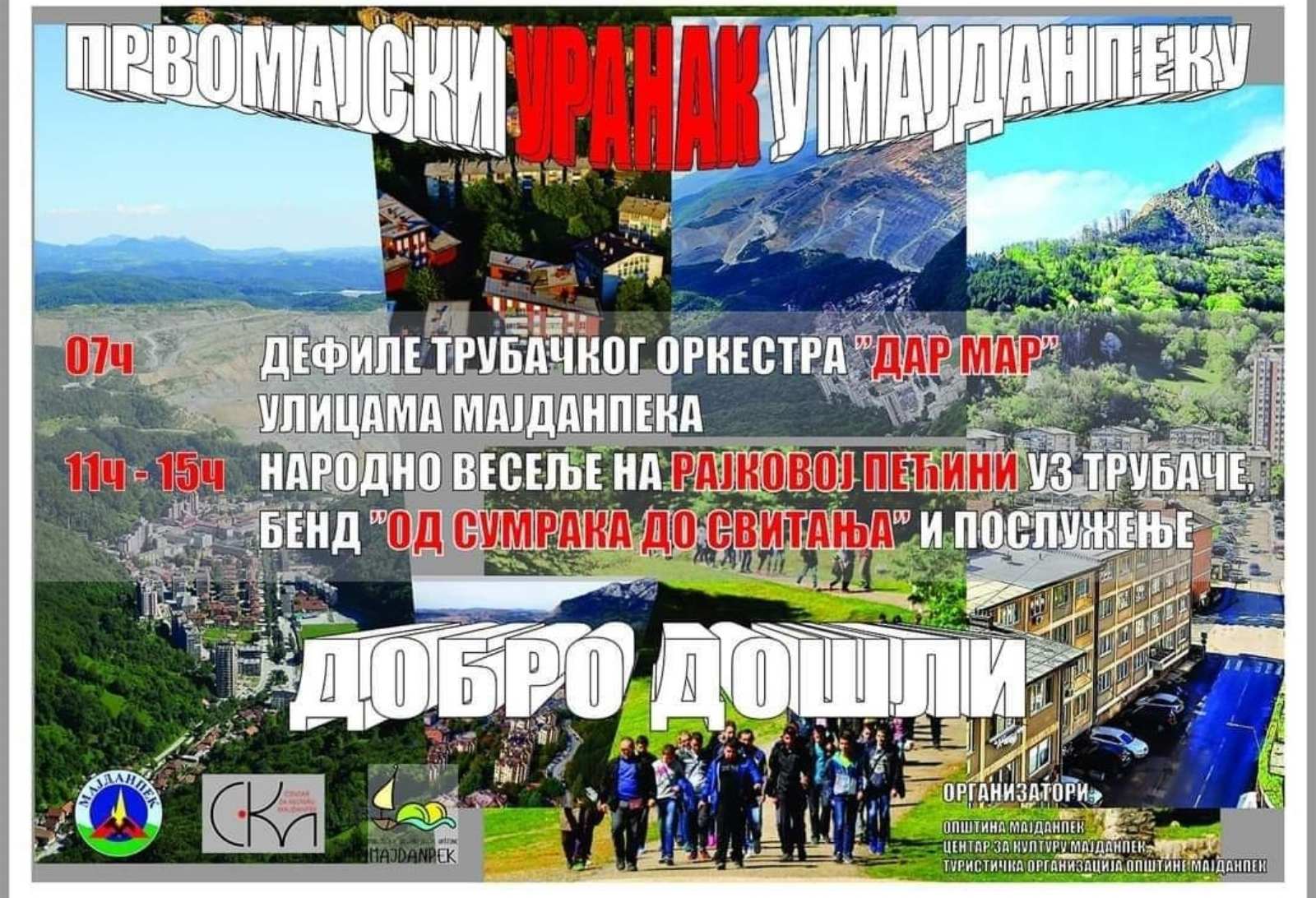 Prvomajski uranak u Majdanpeku